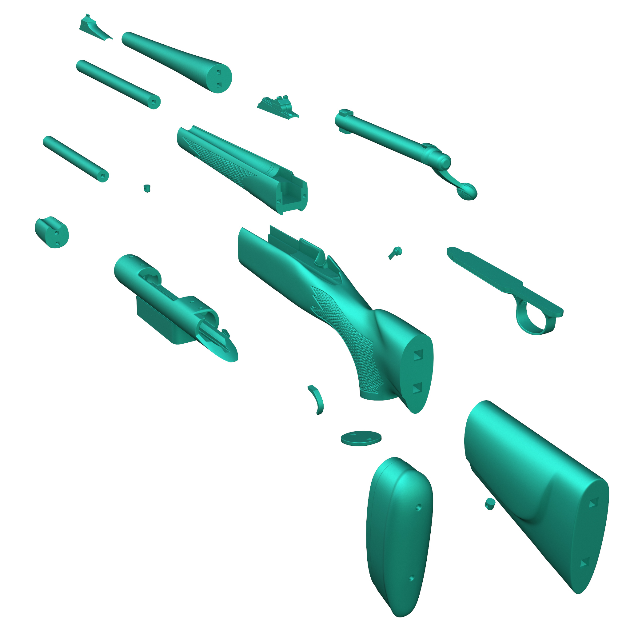 🔫 Remington Model 700 Dummy・ STL File for ・Cults
