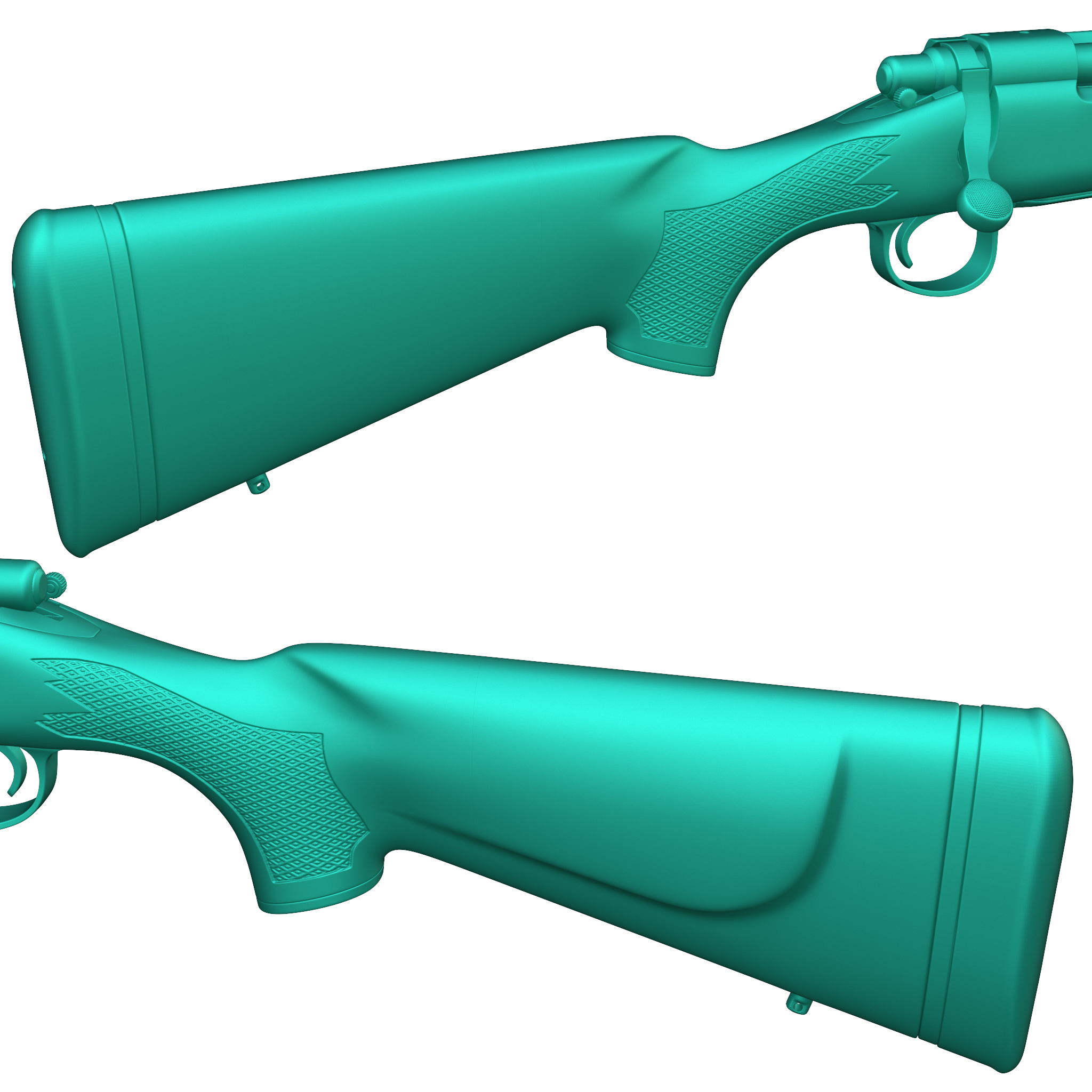 🔫 Remington Model 700 Dummy・ STL File for ・Cults