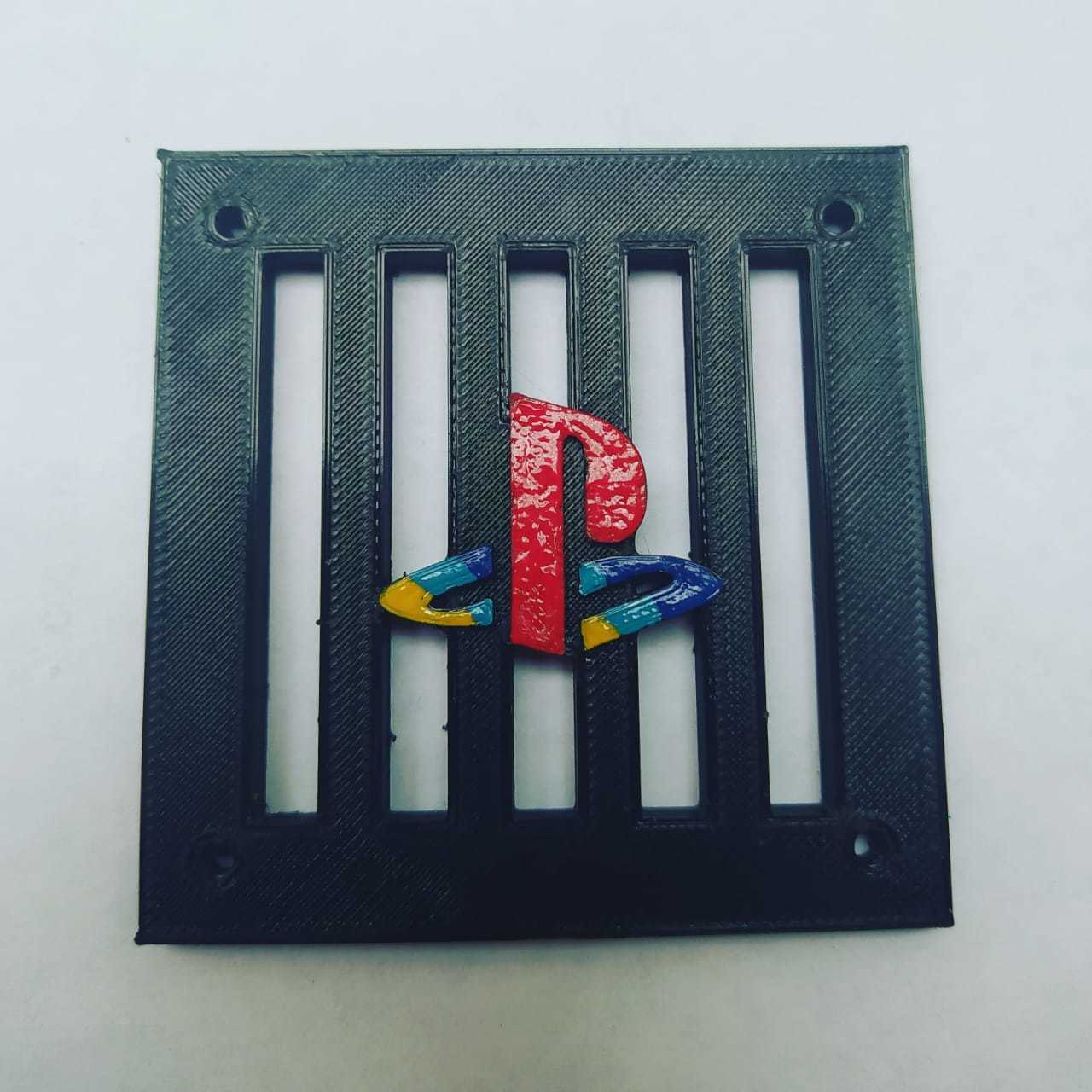 Archivo STL gratis REJILLA VENTILACION PLAY STATION 4 (PS4) ️ ・Modelo ...