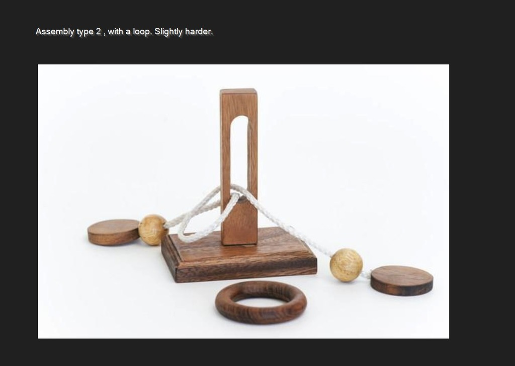 Free 3D file OLIVER RING - WOODEN STRING PUZZLE / Eureka - Wooden ...