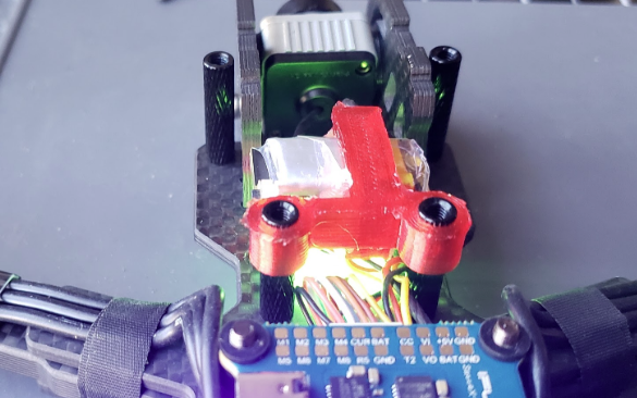 Free 3D file FPV iflight Chimera7 holder for geprc super buzzer 3D print design to download Cults