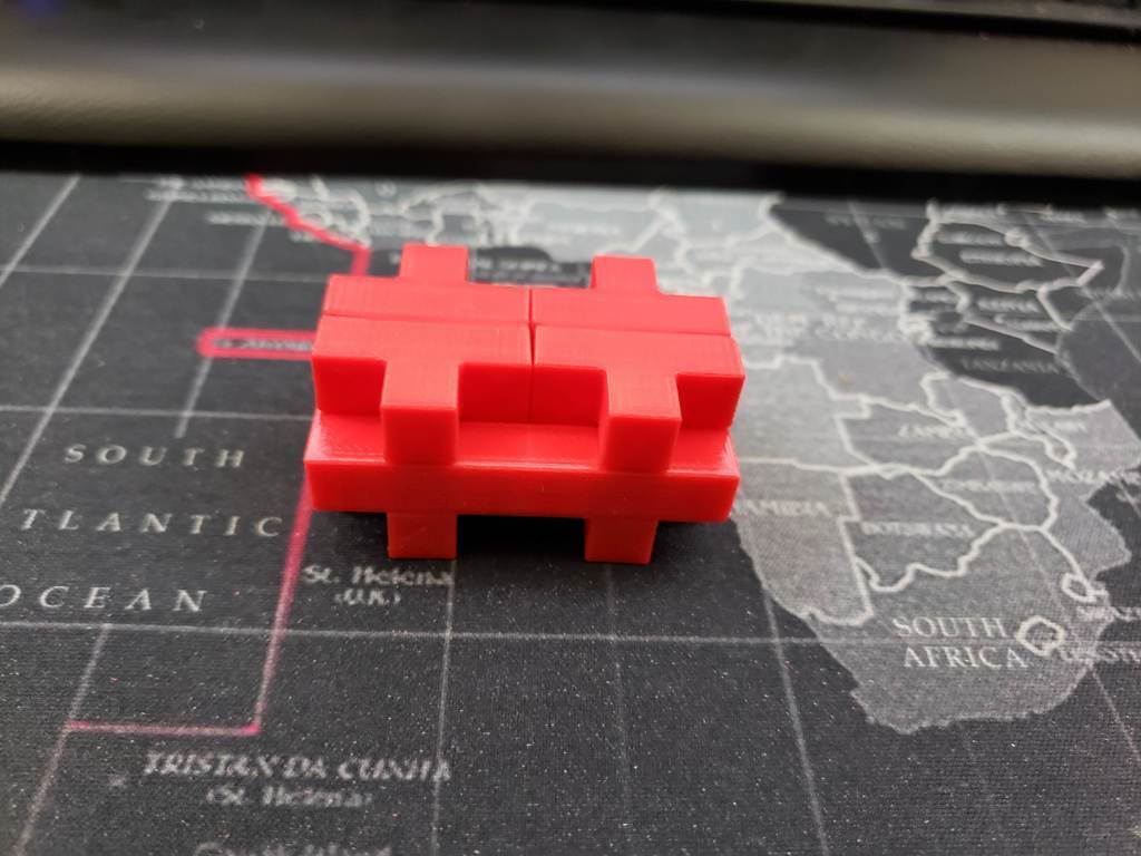 3D printing Four Mirror One puzzle by Osanori Yamamoto・Cults