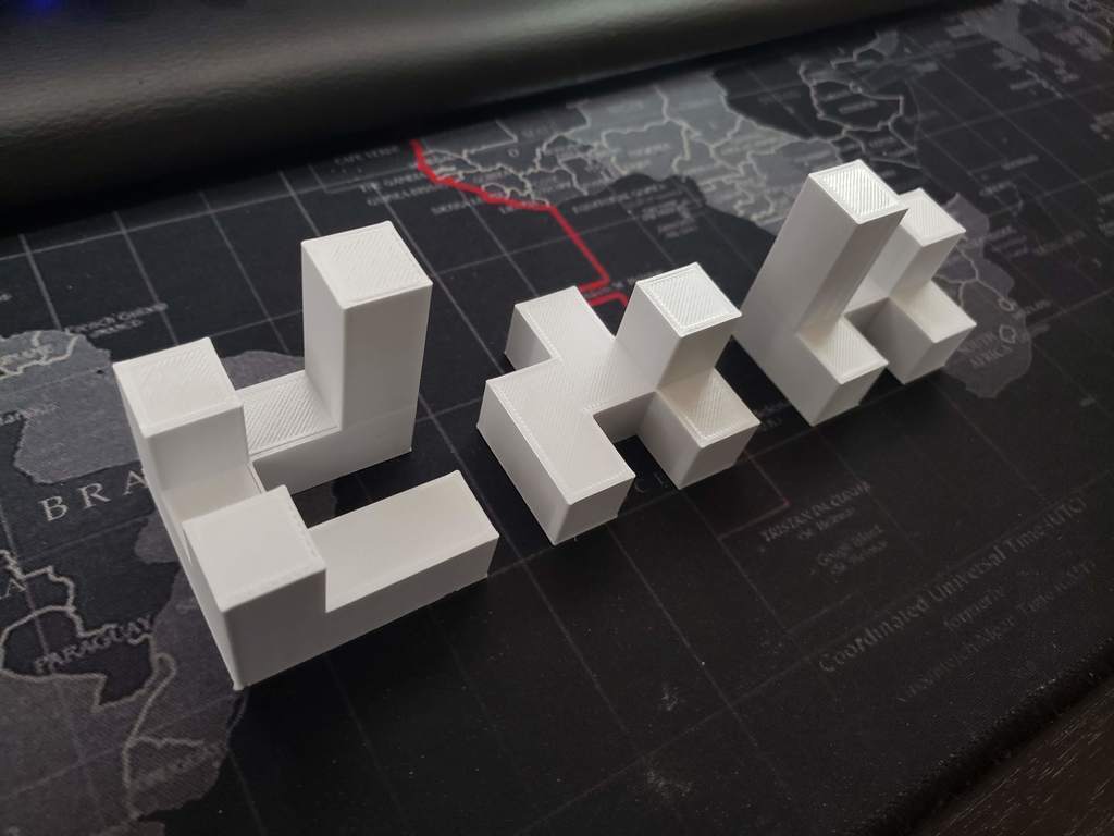 3D printing Printable Interlocking Puzzle #1・Cults