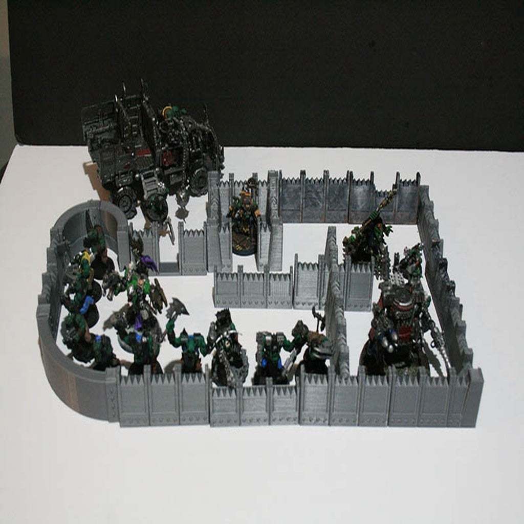 🎲 Modular Barricade and Wall System For Tabletop Gaming, Warhammer 40k ...