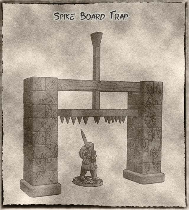 Free STL file Swinging Traps for Dungeons and Dragons, Pathfinder ...
