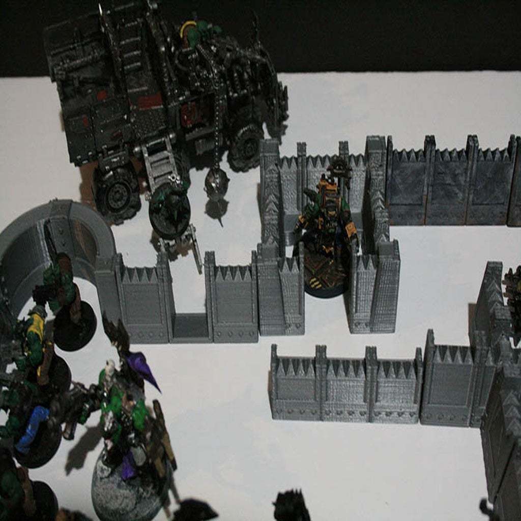 🎲 Modular Barricade and Wall System For Tabletop Gaming, Warhammer 40k ...