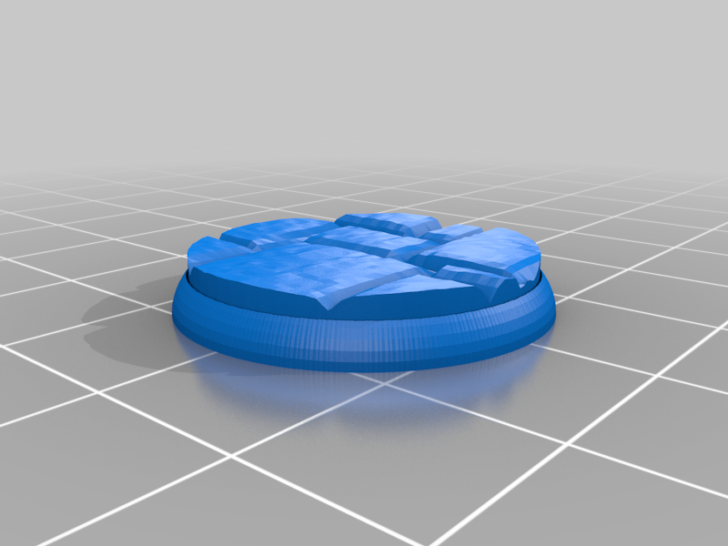 Free STL file 25mm Dungeon Floor Miniature Bases (x8) For Dungeons ...