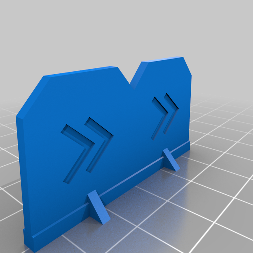⚔ Directional Marker Barricades Terrain System For Gaslands, Warhammer ...