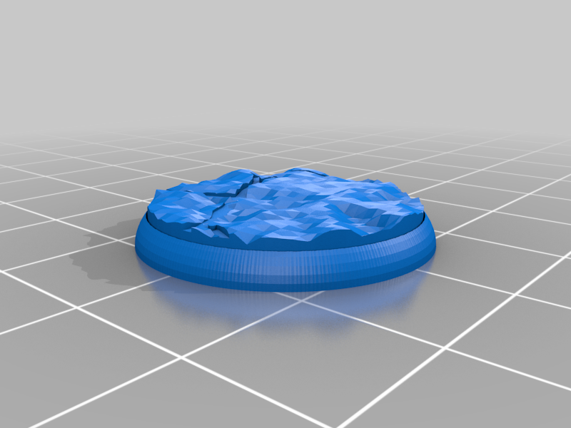 Free STL file 25mm Dungeon Floor Miniature Bases (x8) For Dungeons ...