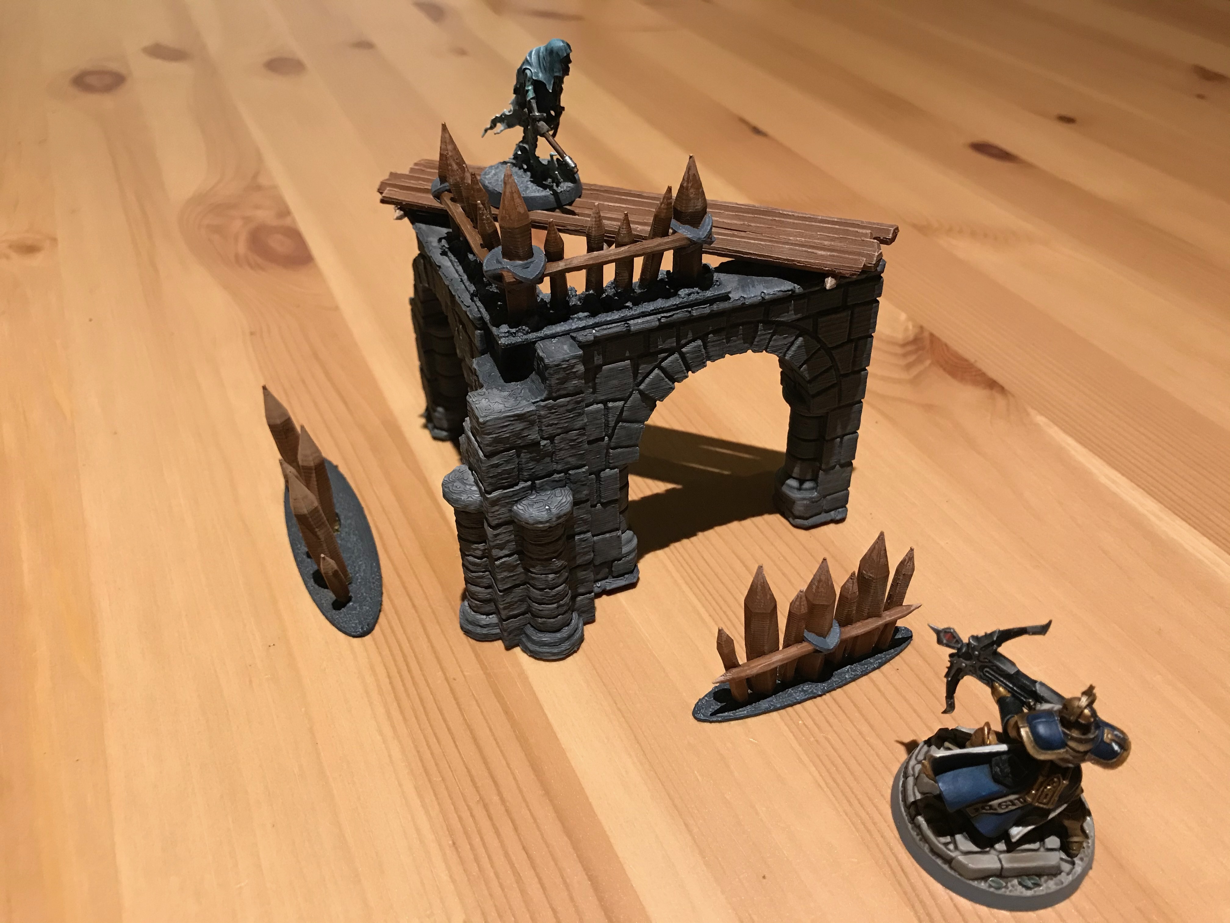 🎲 Walkways and deadly spikes terrain for tabletop gaming・ 3D File for ...