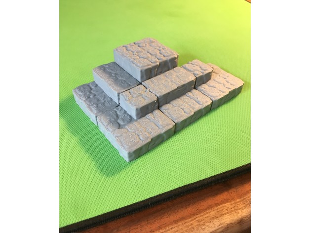 🎲 Cavern Ascents/ Steps (Openforge 2.0 compatible)・Free STL File for ・Cults