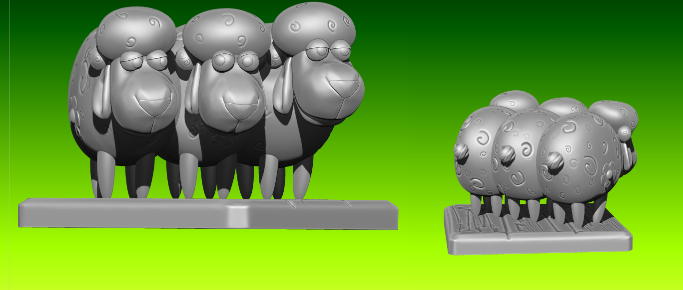🐑 Sheep toy story・ STL File for ・Cults
