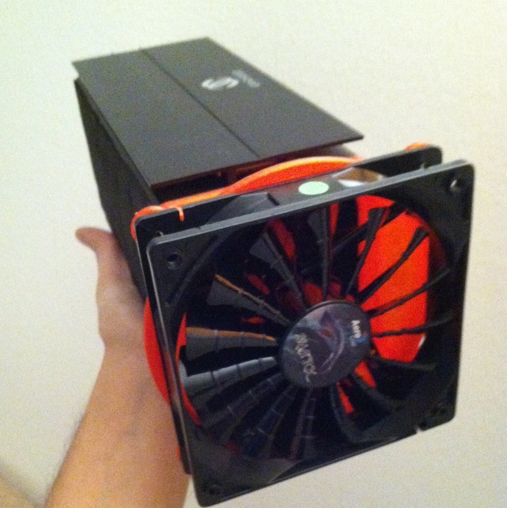 🔫 92mm to 120mm PC Fan Adapter / Reducer Flush-Fit Wide-Mouth・Free STL ...