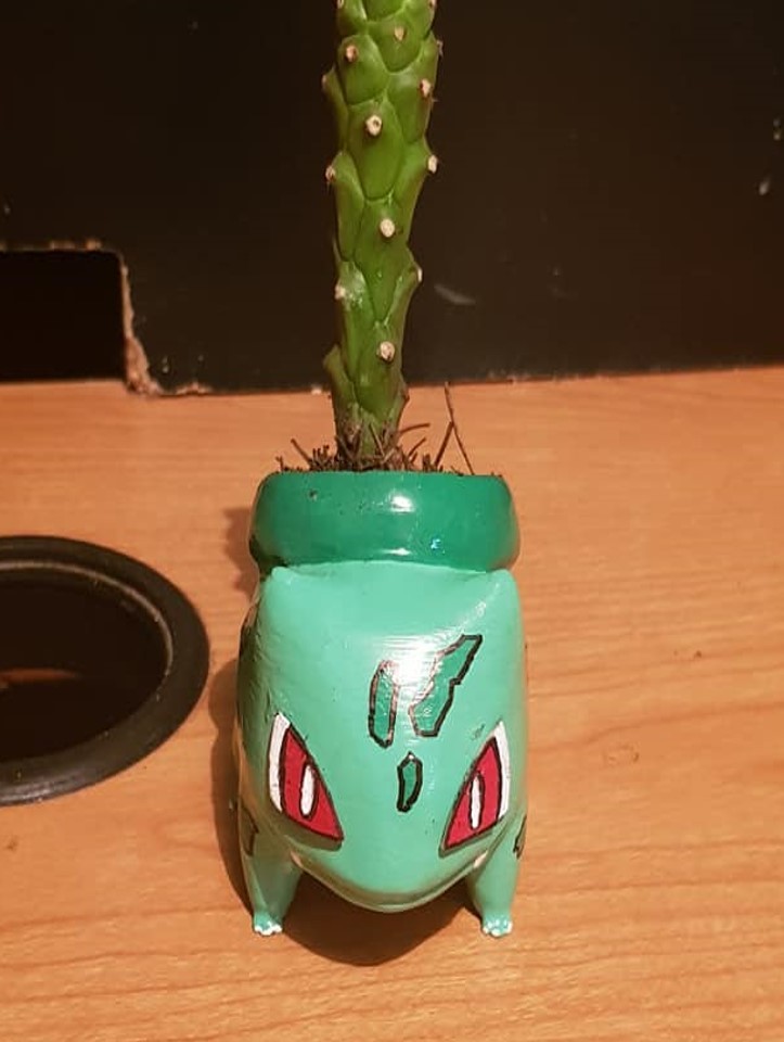 Archivo 3D Maceta Pokemon Bulbasaur 🐉 ・Idea de impresión 3D para ...