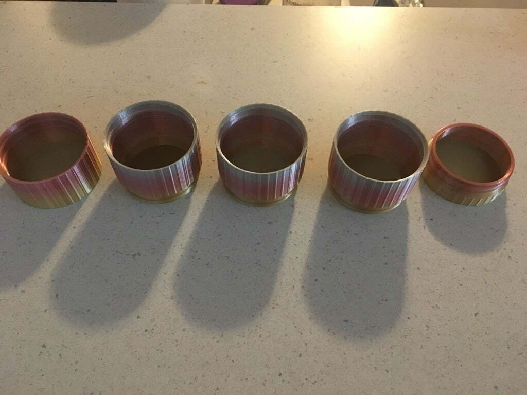 3D printable Extendable Modular Tube Container・Cults