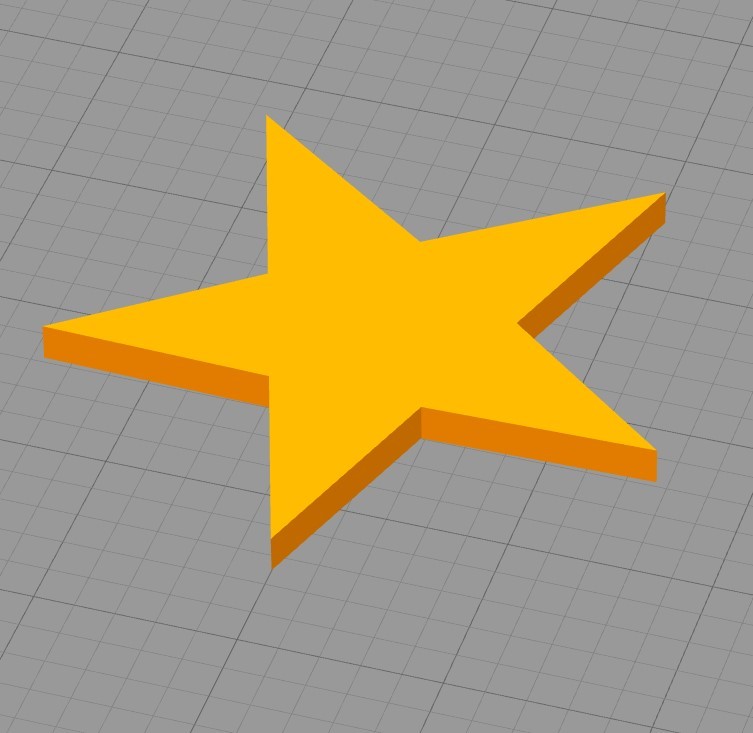 ⭐ ( Basic ) STAR・Free STL File for ・Cults