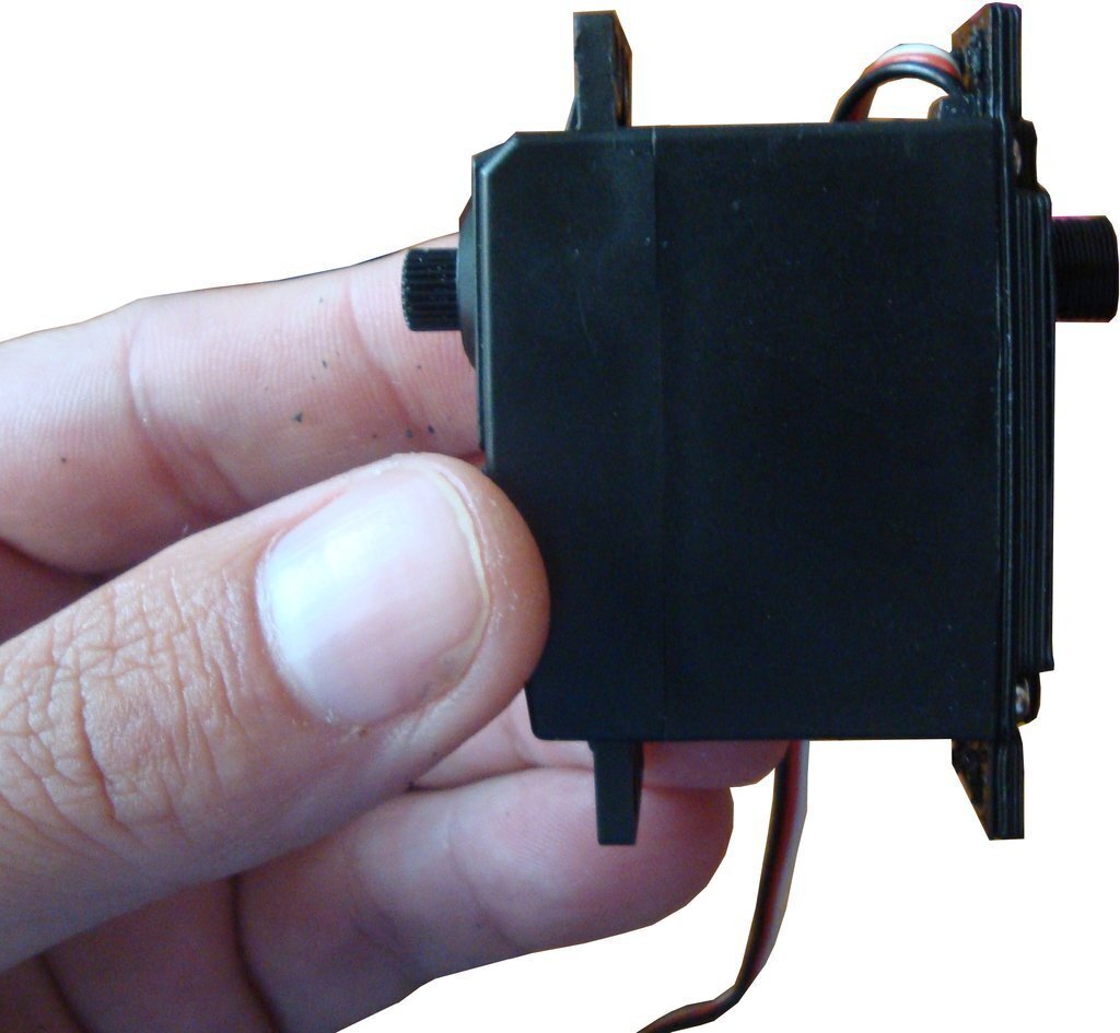 🤖 Couvercle inférieur du servomoteur・Fichier STL Gratuit pour ・Cults