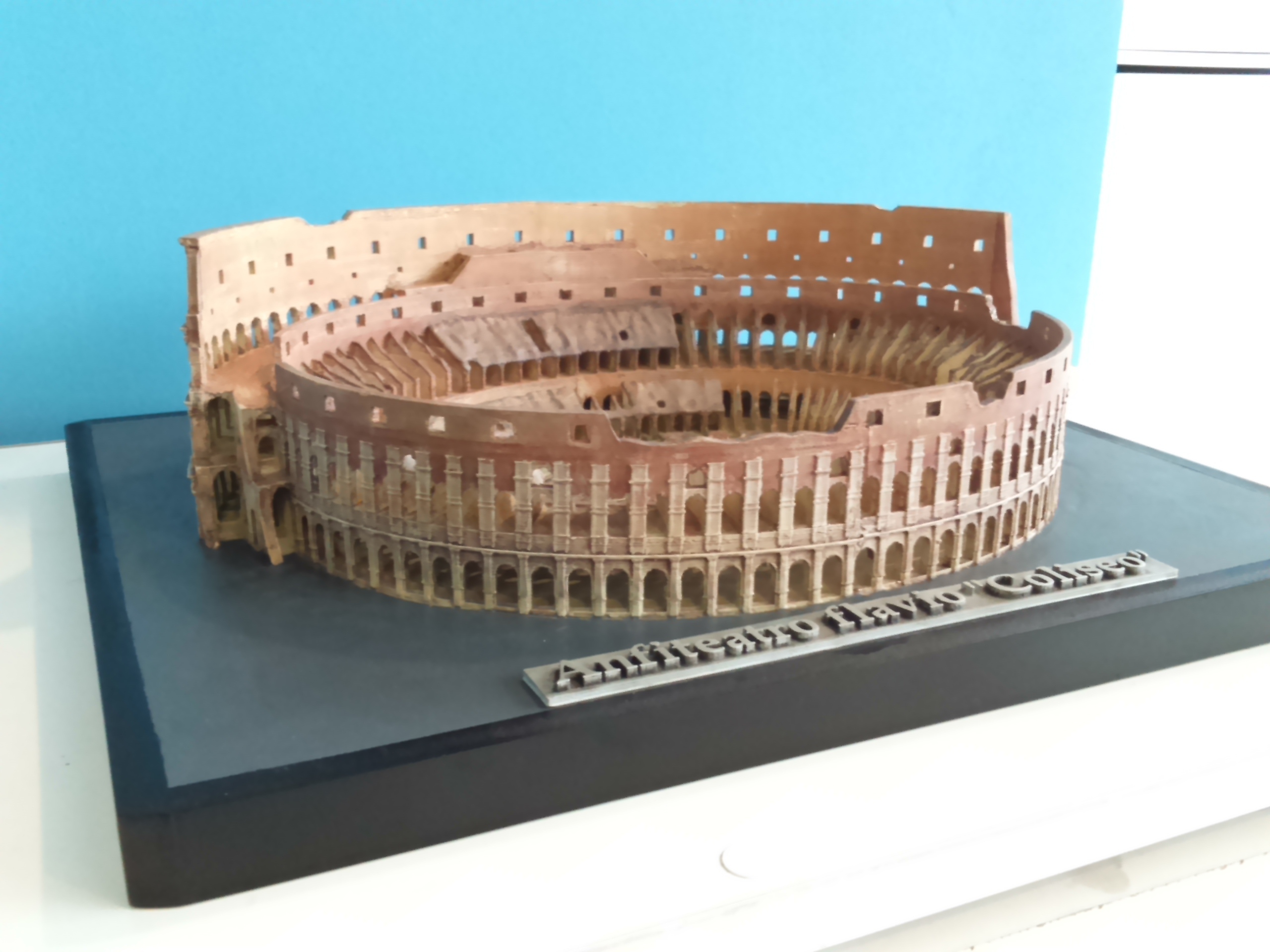 STL file Coliseum Flavius Amphitheatre Rome 🗽 ・Template to download and ...