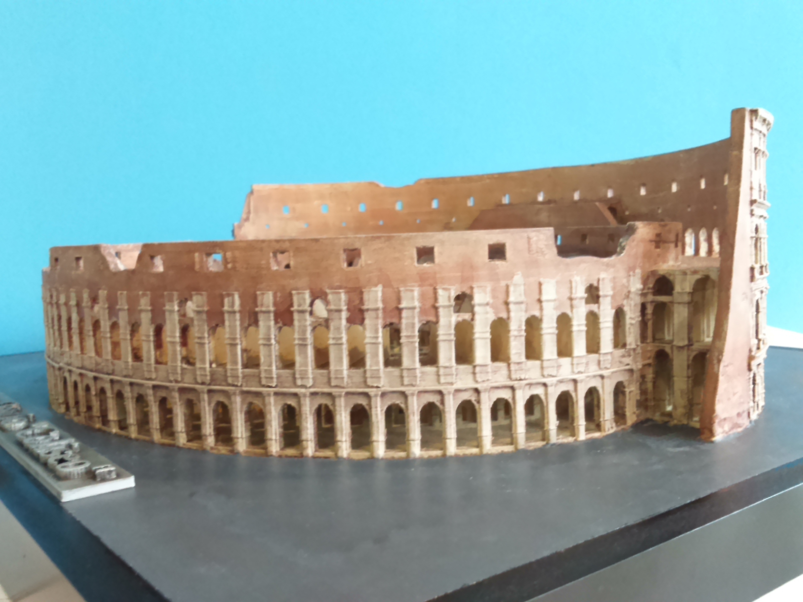 STL file Coliseum Flavius Amphitheatre Rome 🗽 ・Template to download and ...