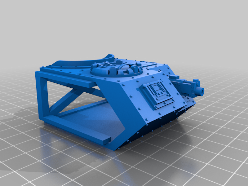 💂 Imperial Guard Flak Tank (Hydra-Like Proxy)・Free STL File for ・Cults