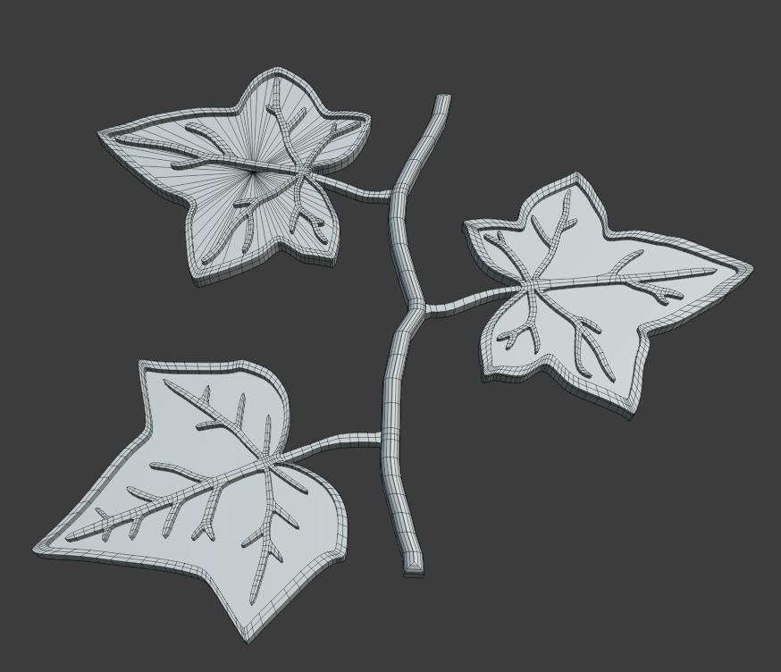 3D file Ivy Leaf Decoration 🌿 ・3D printing template to download・Cults
