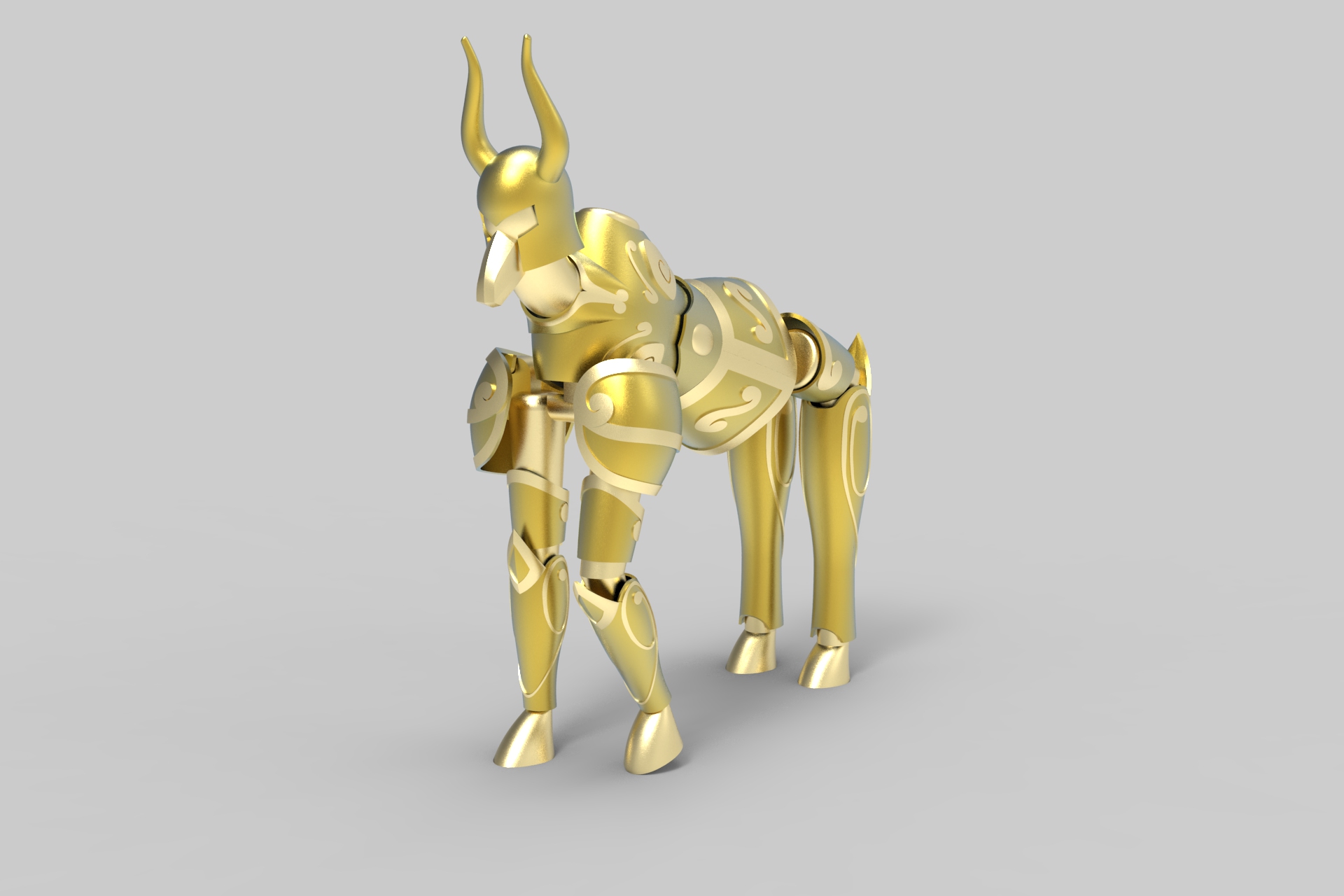 3D file Saint Seiya_Capricorn 🎨 ・3D printable model to download・Cults