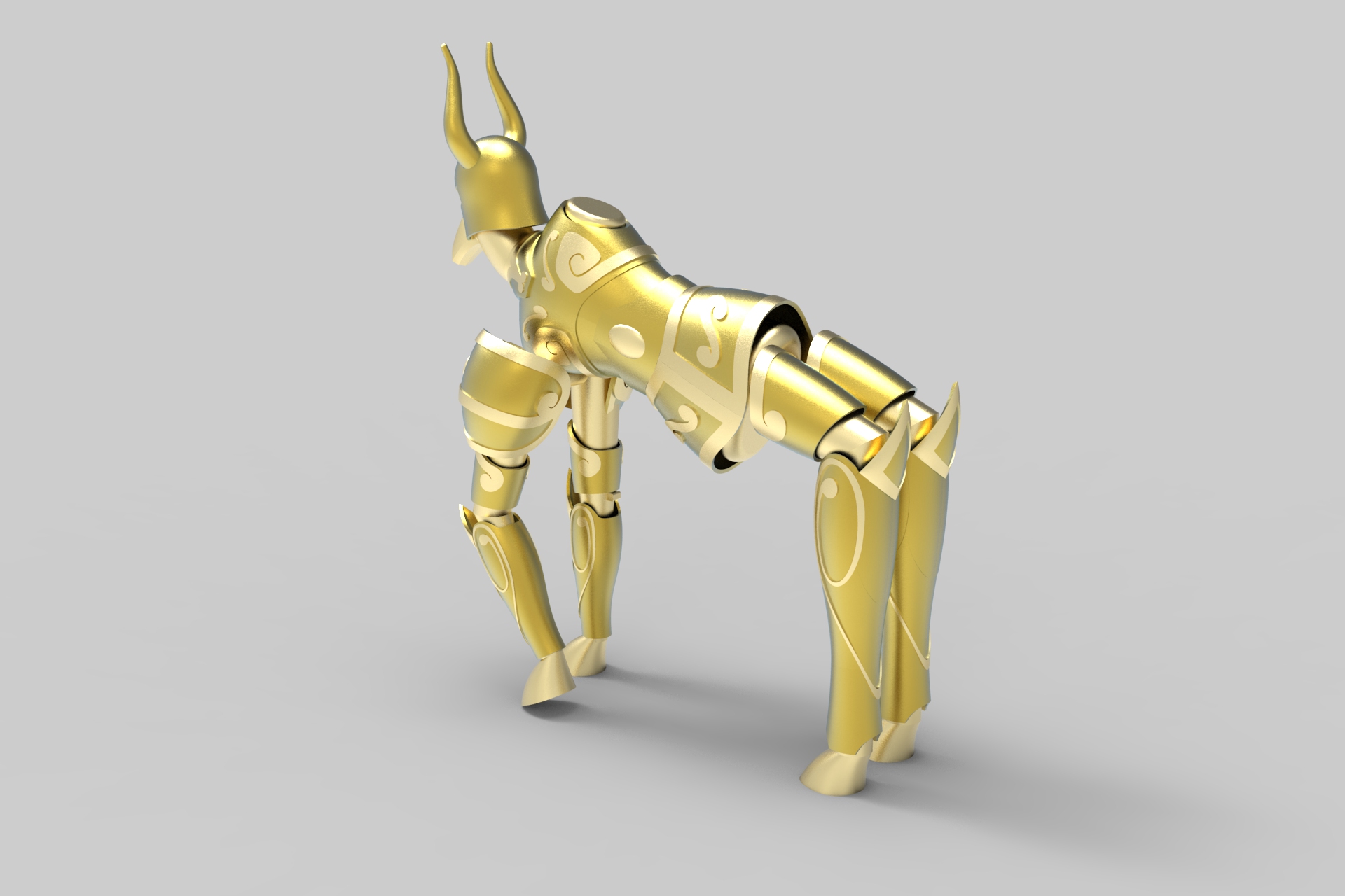 3D file Saint Seiya_Capricorn 🎨 ・3D printable model to download・Cults