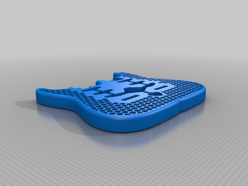 Free STL file Double Neck Stratocaster Guitar 🎸 ・3D printer model to ...
