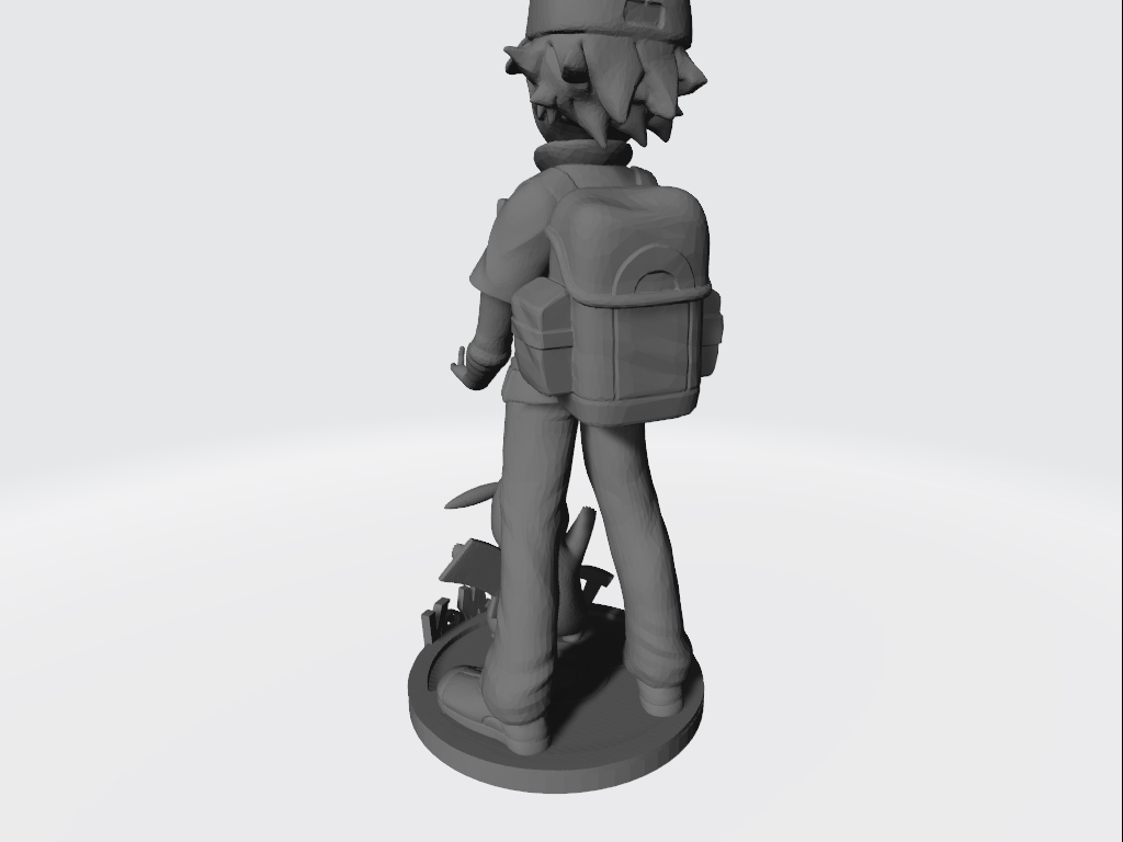 STL file SOPORTE TELEFONO Y JOYSTICK ASH Y PIKACHU POKEMON SCUTTLE ...