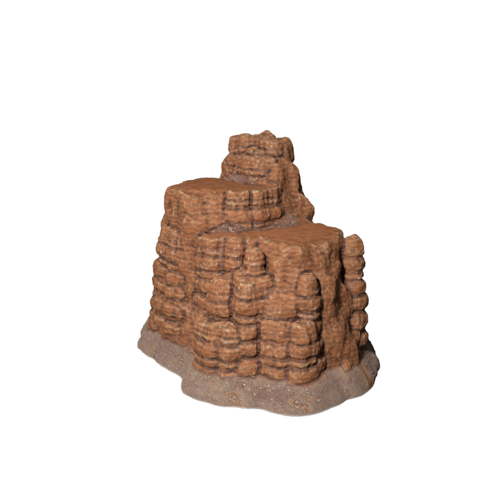 🪨 Stratified rocks・Free 3D File for ・Cults