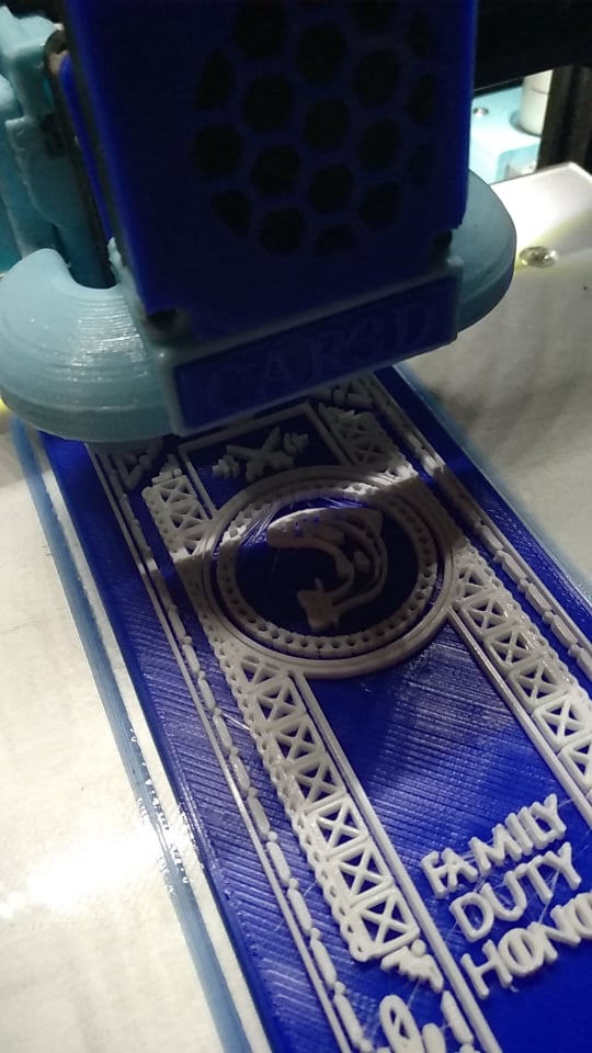 STL file Banner house Tully, Game Of Thrones 🏠 ・Template to download ...