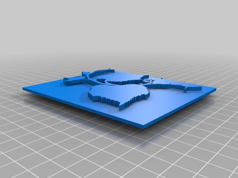 Free STL file Double Sided Grape Leaf 🍇 ・3D printable design to ...