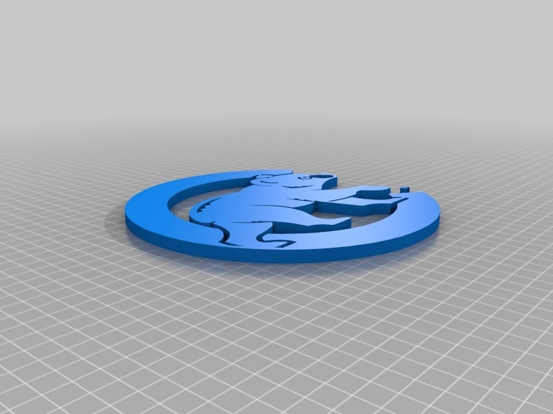Free STL file Chicago Cubs 1 🧞‍♂️ ・3D print design to download・Cults