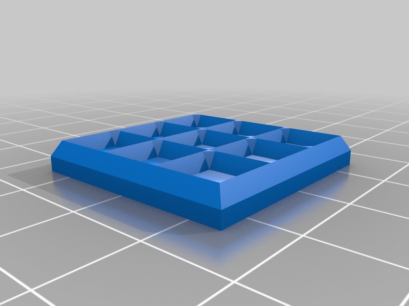 Free STL file 1/3-inch grid Tile Pattern (Roller & Stamp) ⚔ ・3D print ...