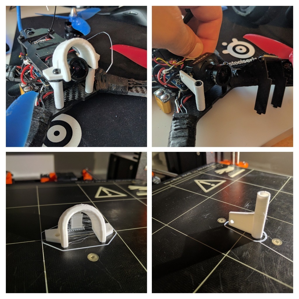 Free 3D file Universal / Realacc X210 FPV camera mount 📷 ・Template to ...