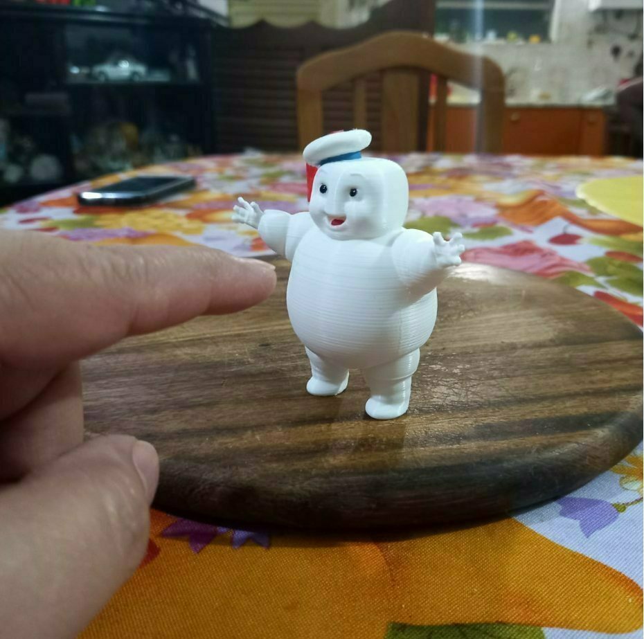 👽 Mini Stay Puft - Ghostbusters・ STL File for ・Cults