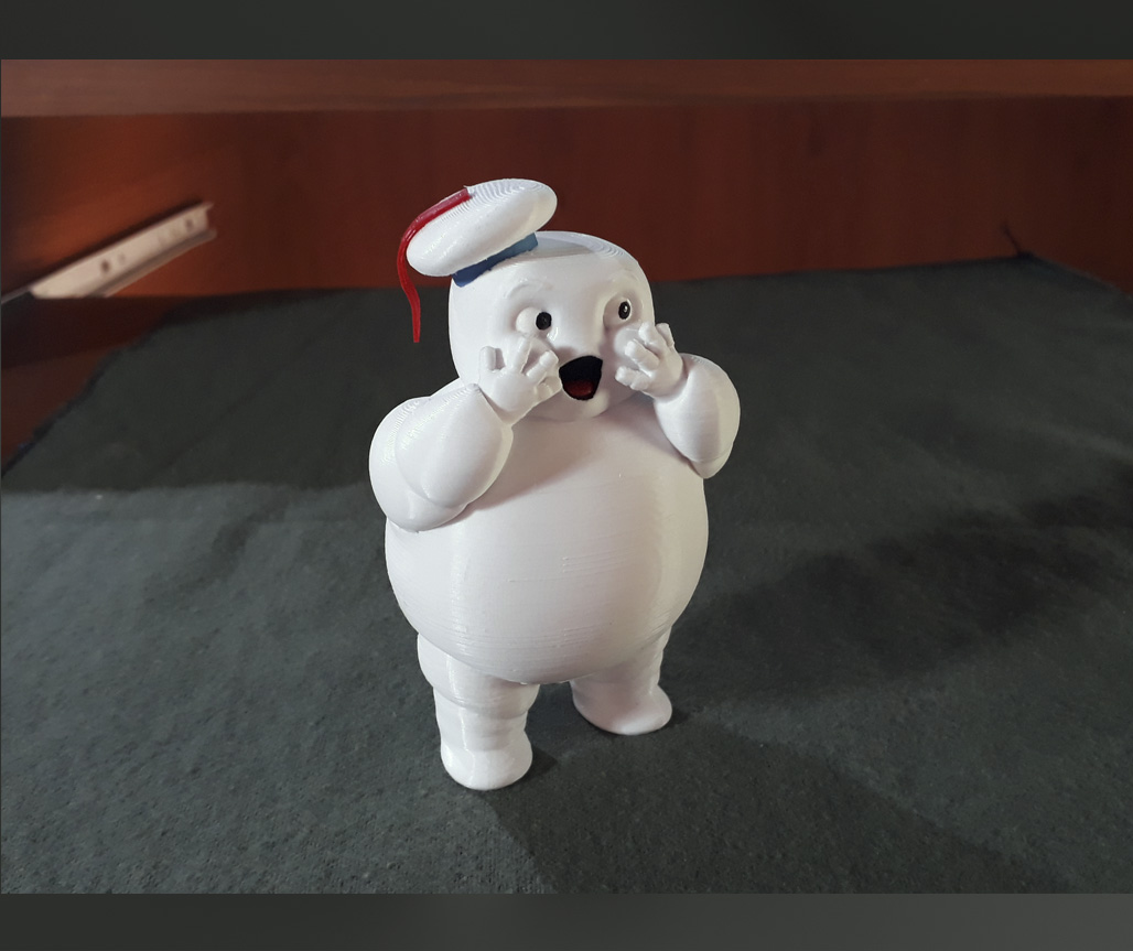 👽 Mini Stay Puft - Surprised - Ghostbusters・ STL File for ・Cults