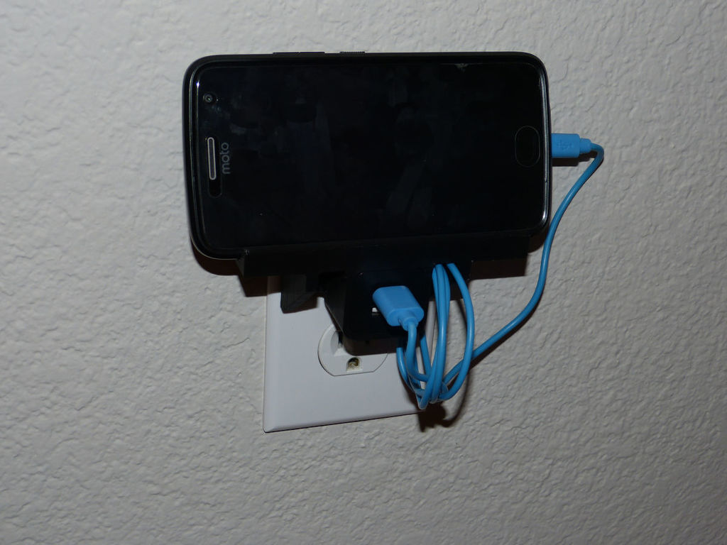 Free 3D file Phone Outlet USB Charger Shelf 📞 ・3D printer model to ...