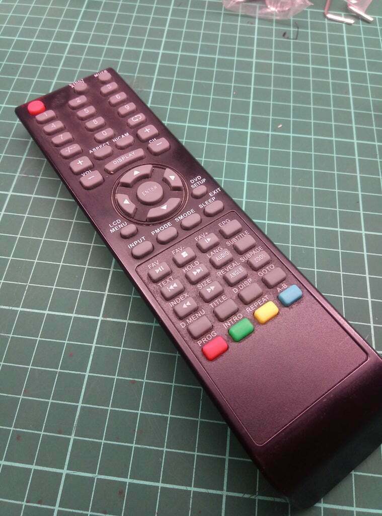 Free STL file ECG TV remote controler battery cover 🔋 ・3D printable ...