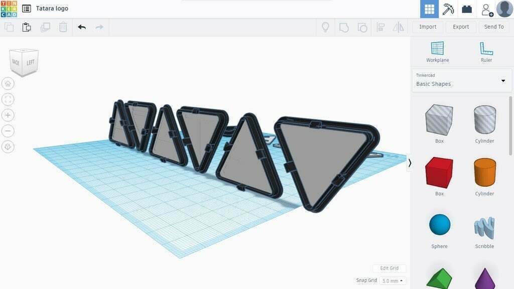 Free STL file Tatara frame logo 🖼️ ・3D printable model to download・Cults