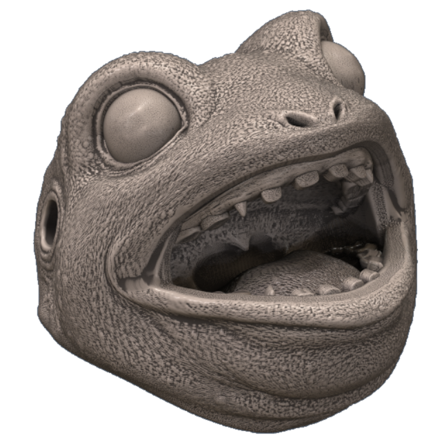 STL file Head of Frog (Halloween) 🐸 (3MF)・3D printable model to ...