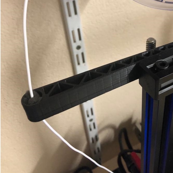 STL file Filament Filter and Guide 1.75 mm fits to 20 mm Aluprofile 🪢 ...