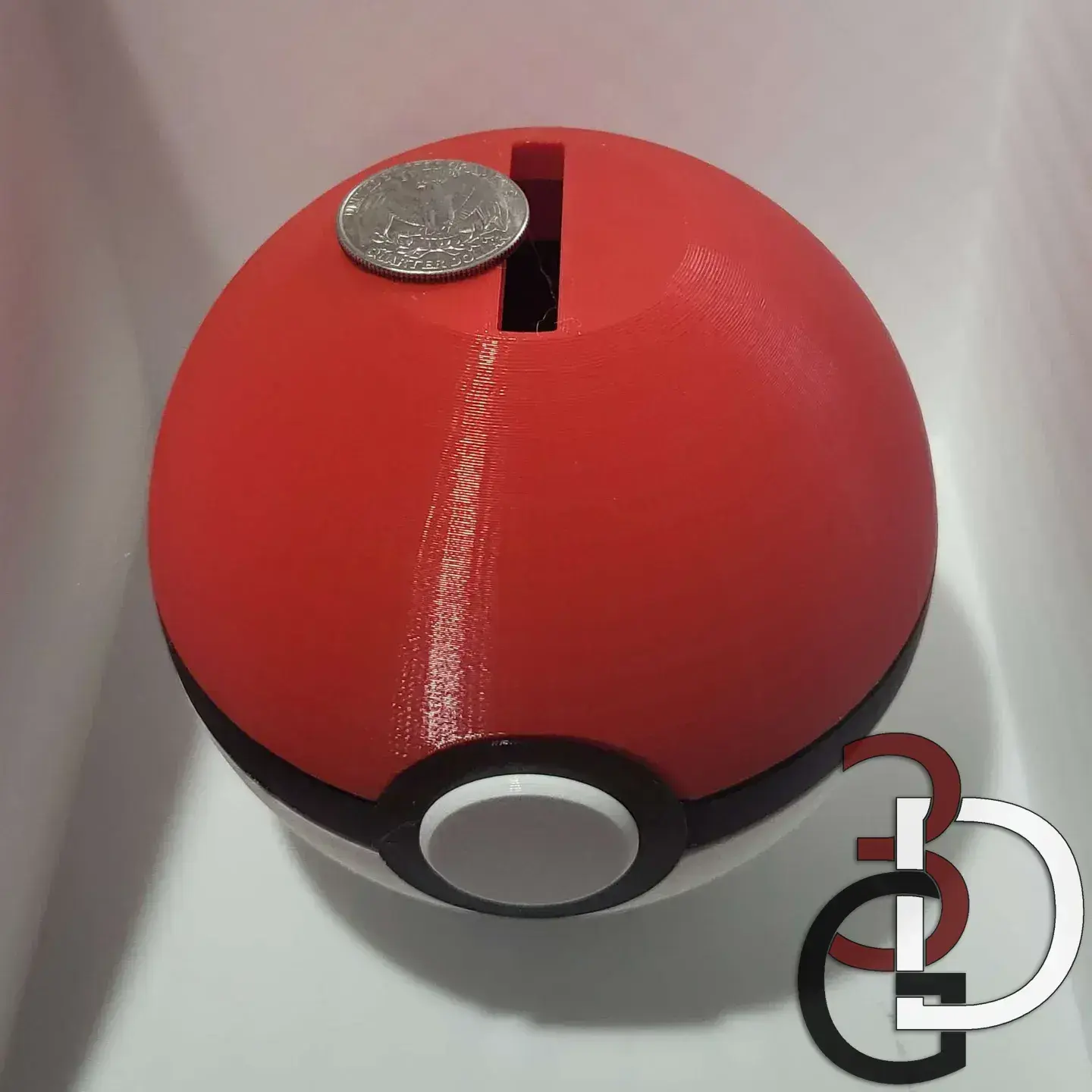 🏦 Pokeball/Premier ball Piggy Bank・Free 3D File for ・Cults
