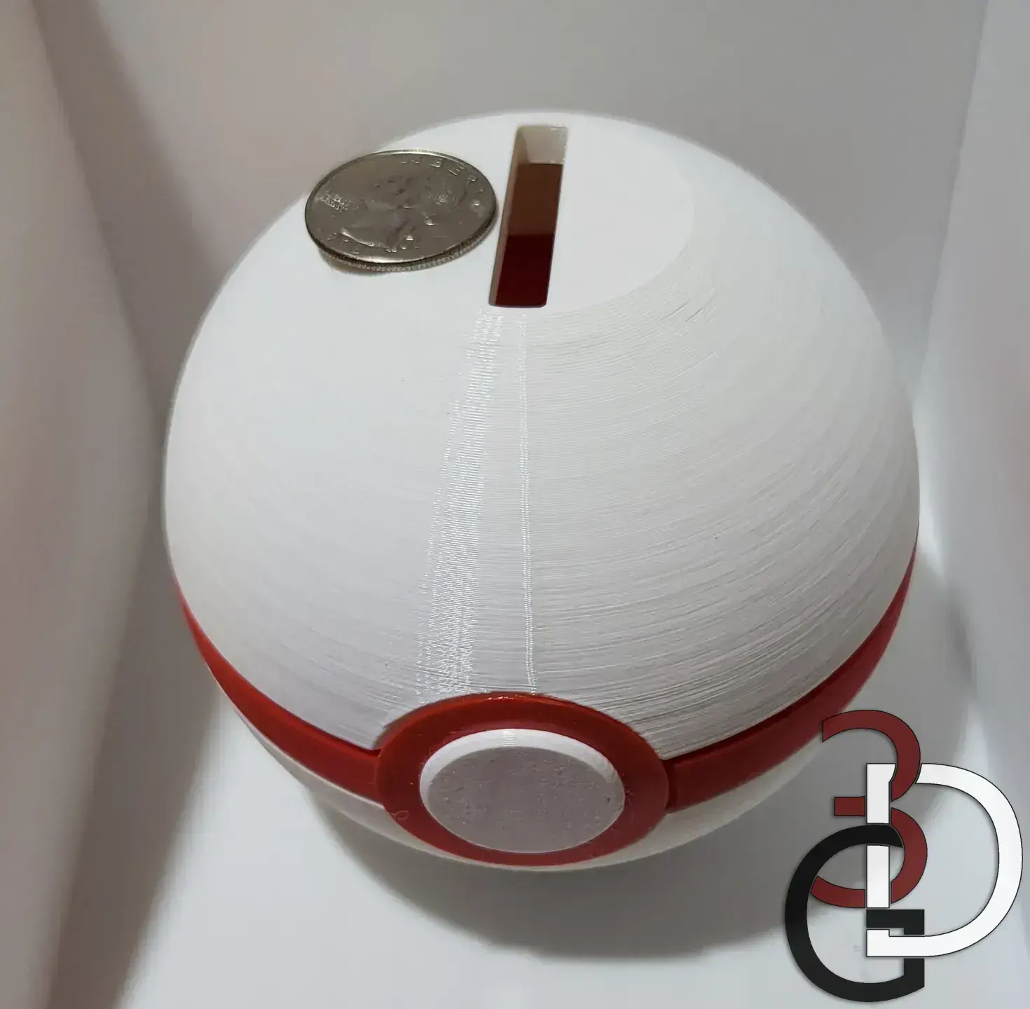 🏦 Pokeball/Premier ball Piggy Bank・Free 3D File for ・Cults