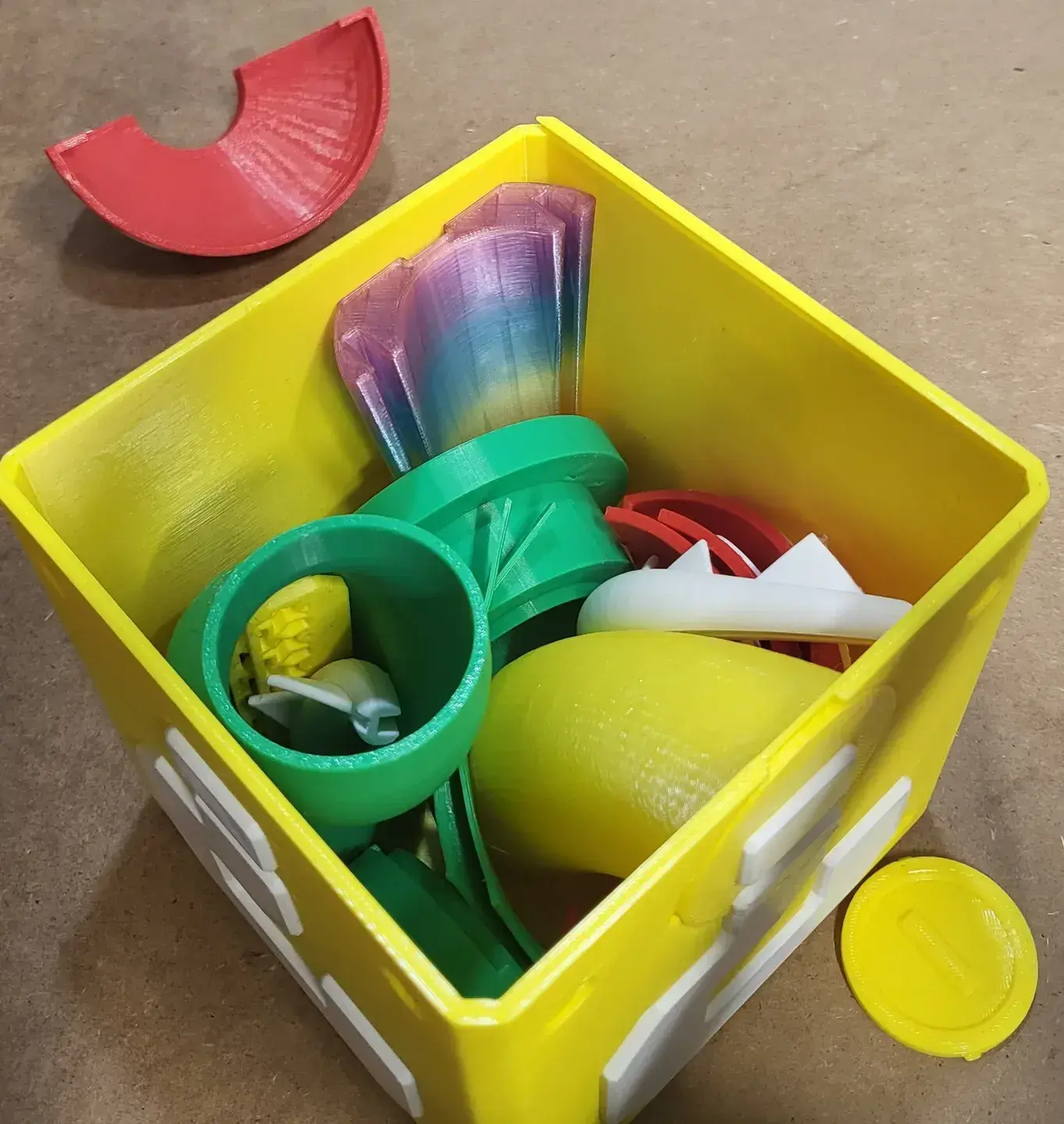 🎲 Mario dice tower・Free 3D File for ・Cults