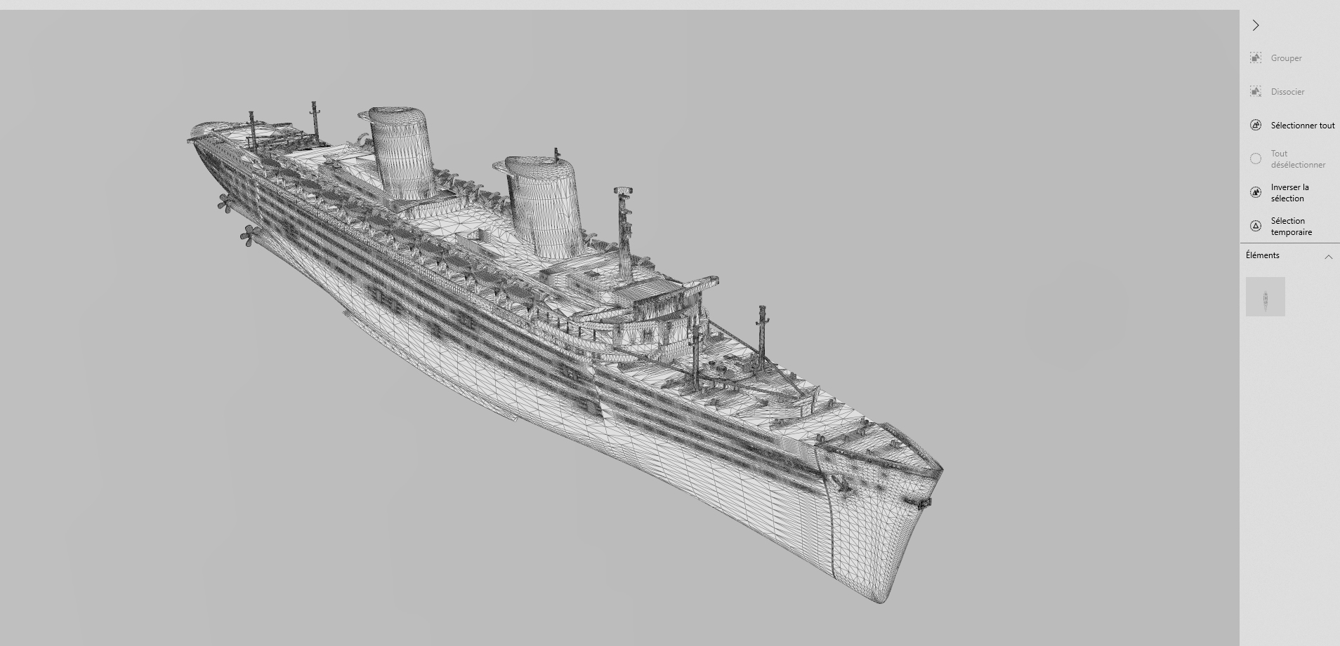🌊 SS United States Ocean Liner・ STL File for 3D printing・Cults