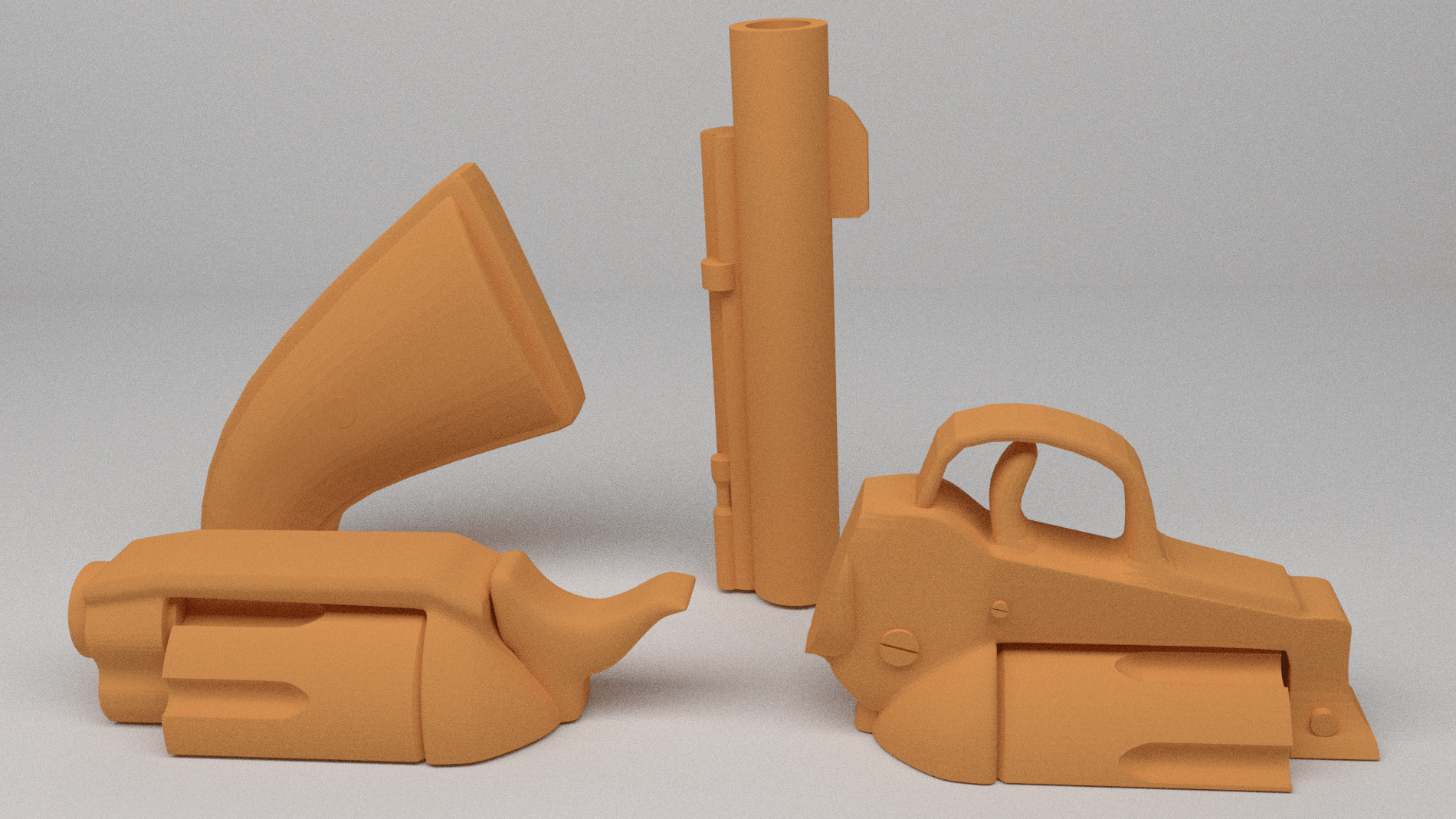 Archivo STL COLT FAR WAR WEST TOYS GUN Modelo de impresión en 3D 🔫 ...