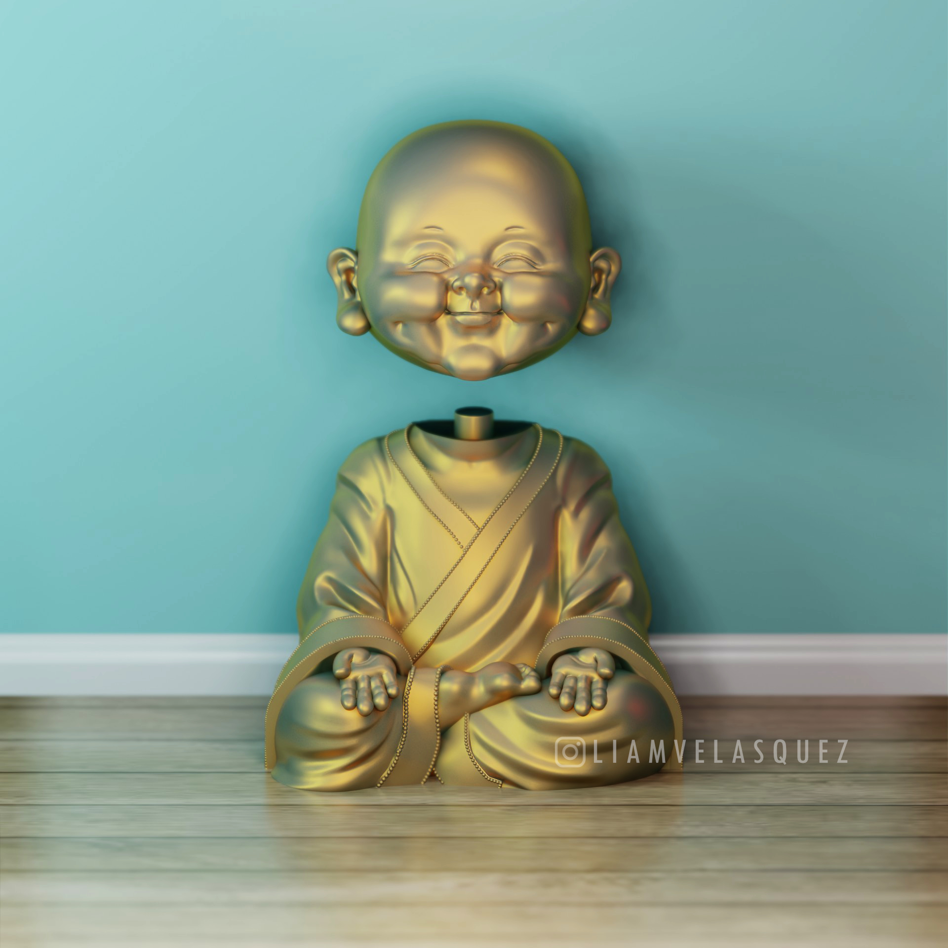 arquivo 3D Baby Buda 👶 ・modelo para impressão 3D para download・Cults