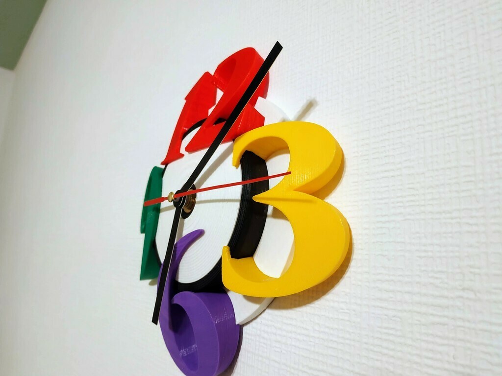 Free 3D file Round Clock 🕰️ ・3D printing template to download・Cults