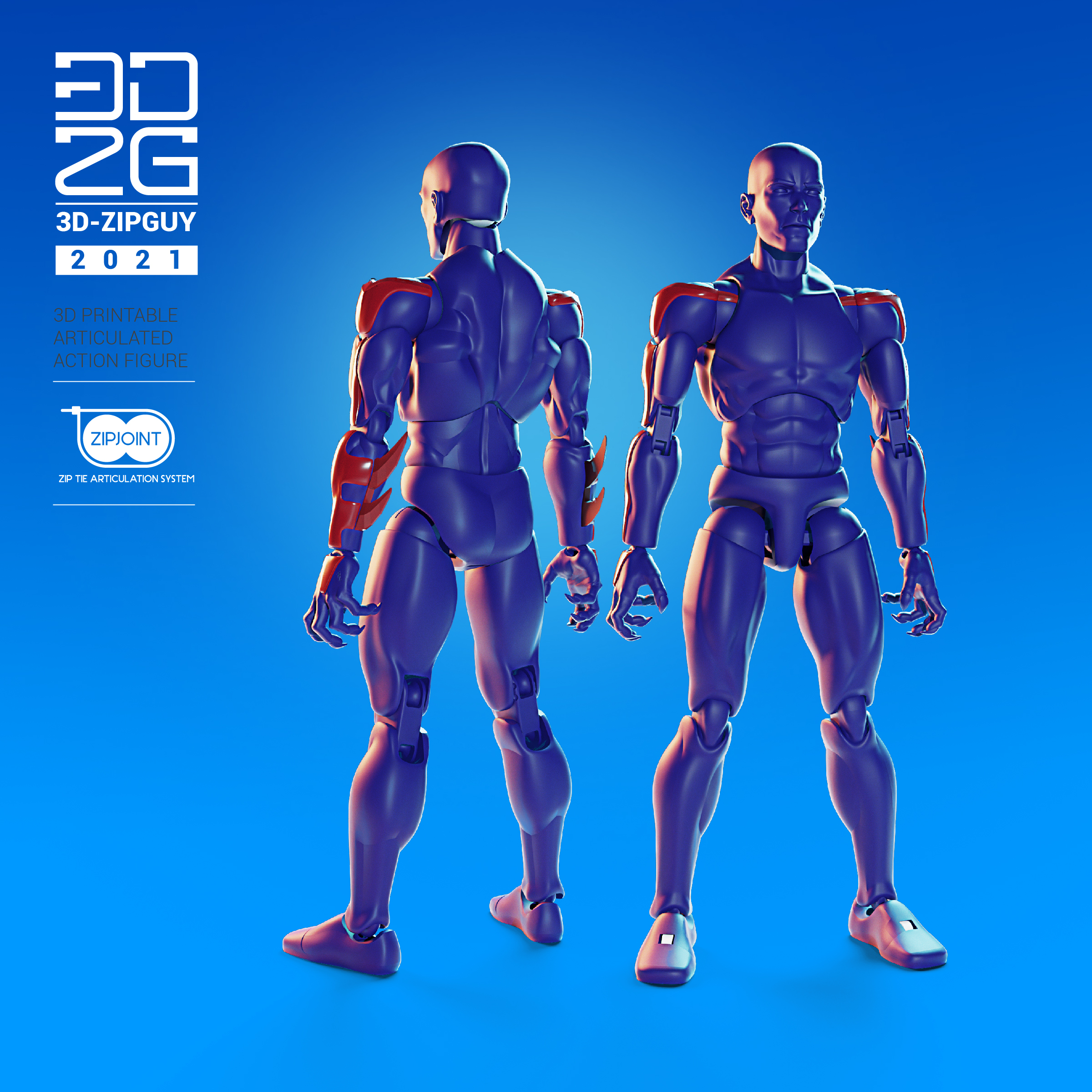 STL file ZIPGUY FUTURE SPIDER 🔮 ・3D print design to download・Cults